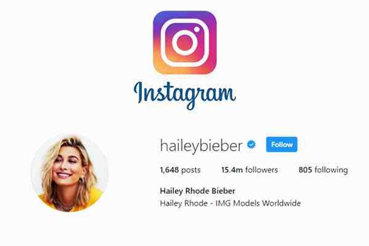 When did it happened? Hailey changes name to Hailey Bieber on Insta ...