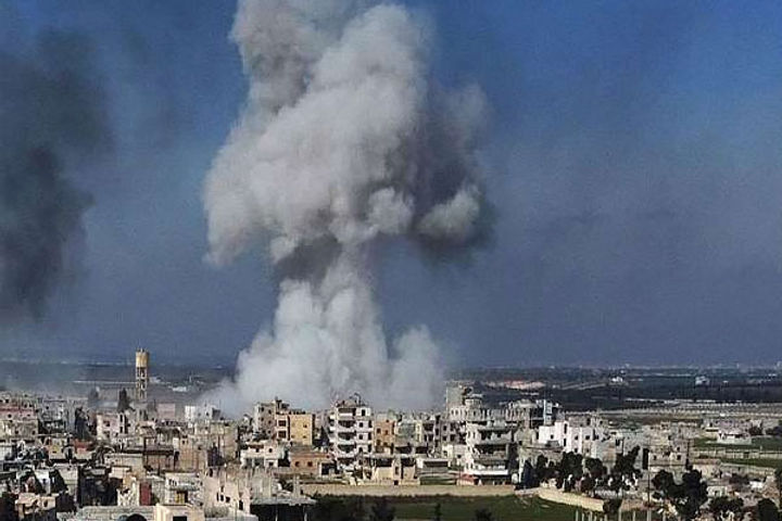 Syrian air defence system activated against "Israeli aggression" in ...