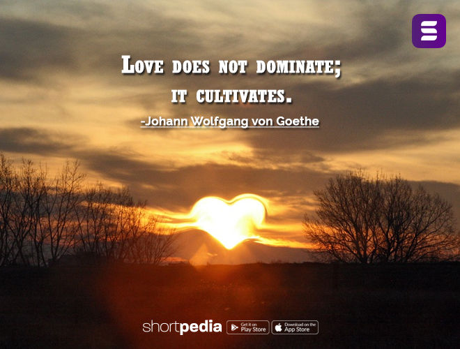 Goethe Love Quotes I Love Those Who Yearn For The Impossible. Johann