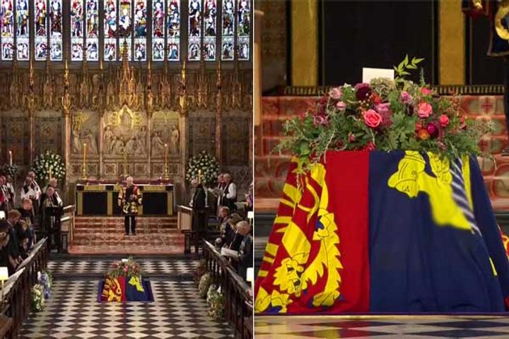 महारानी एलिजाबेथ द्वितीय का अंतिम संस्कार संपन्न | Queen elizabeth iis ...